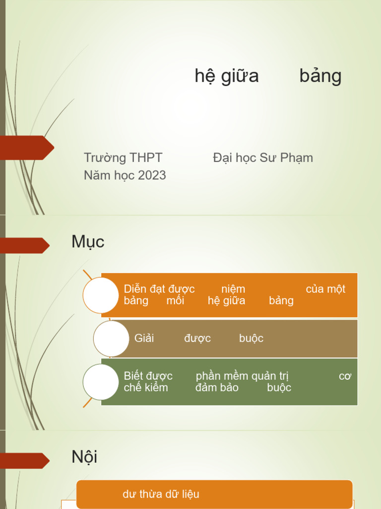 https2F2F3766948252FBai 4 Quan H Gi A C C B NG V KH A Ngo I Trong CSDL | PDF