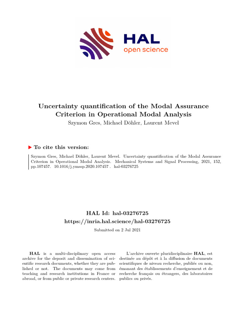 MSSP MAC Preprint | PDF