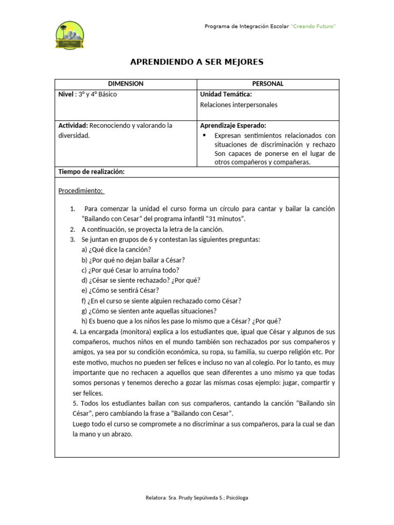 Ficha Taller para Padres y Apoderados 2023 | PDF