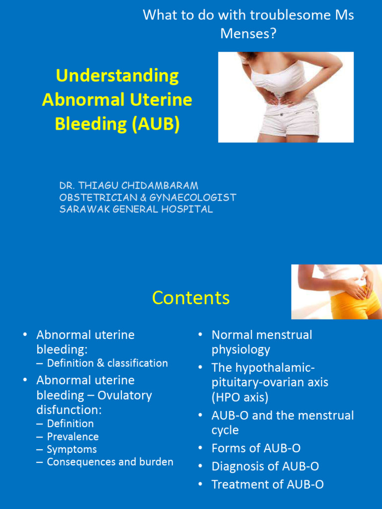 Understanding Aub Ppt | PDF