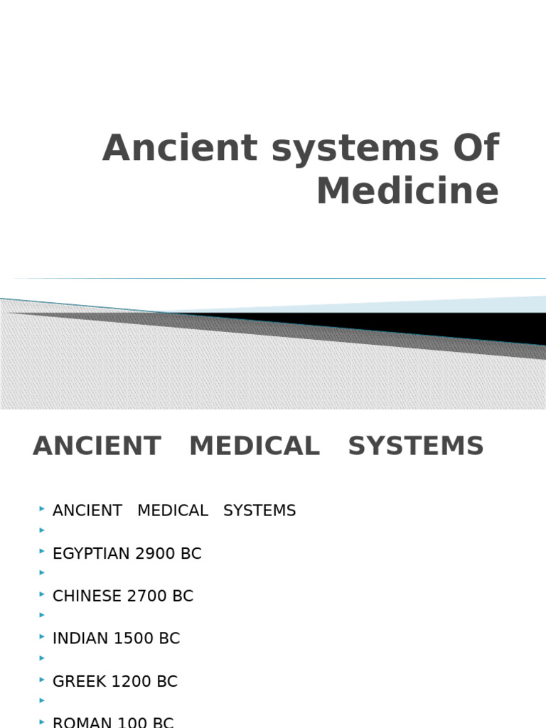 History of Medicine | PDF