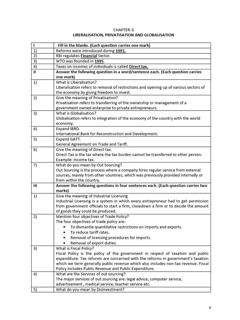 1st PUC Chapter 3 Part 2 | PDF