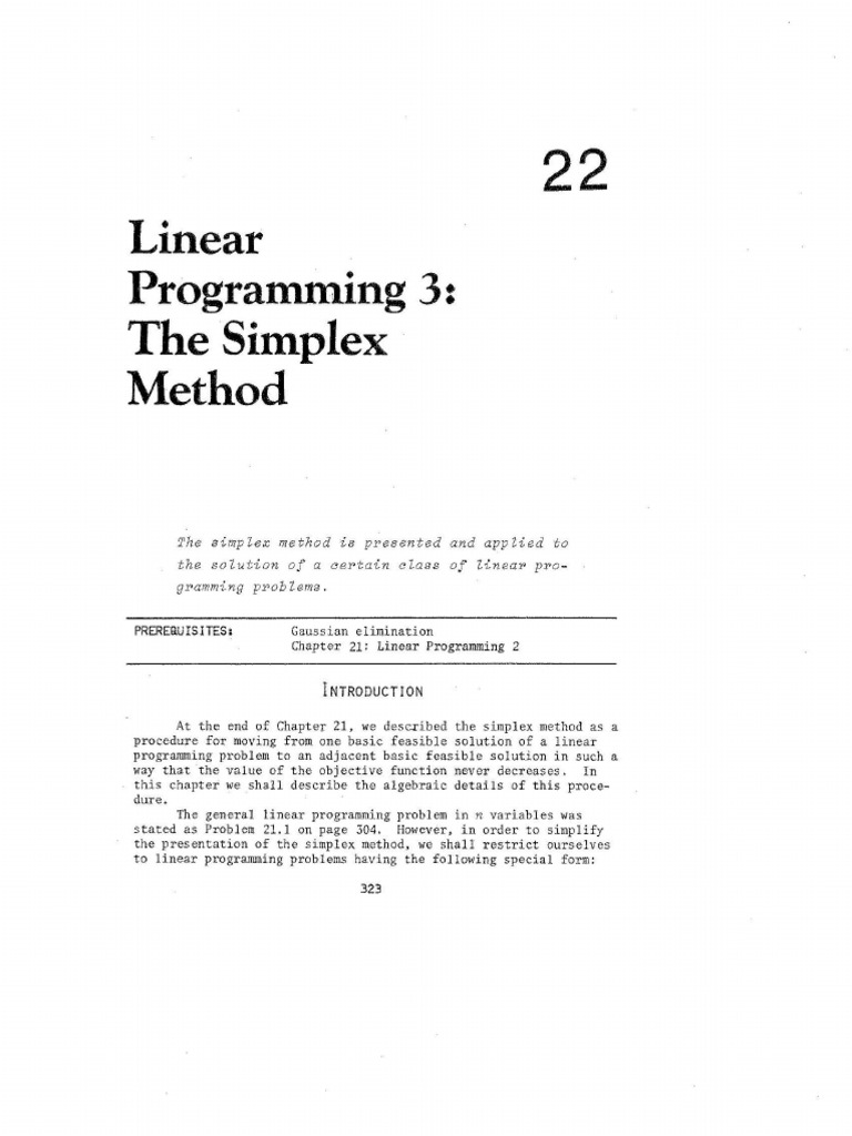 Linear Programming 3 | PDF
