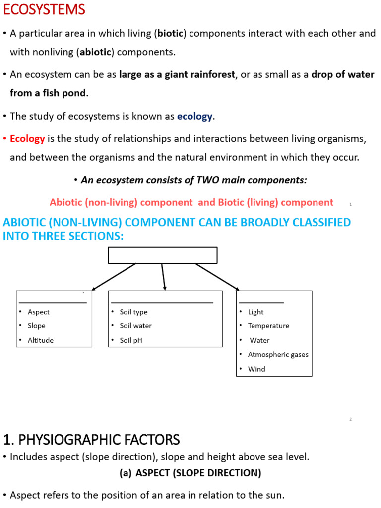 Ecosystems 2024 Final For Learners | PDF