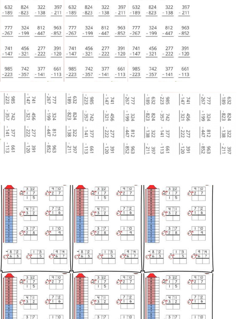 Evaluacion Suma Resta | PDF