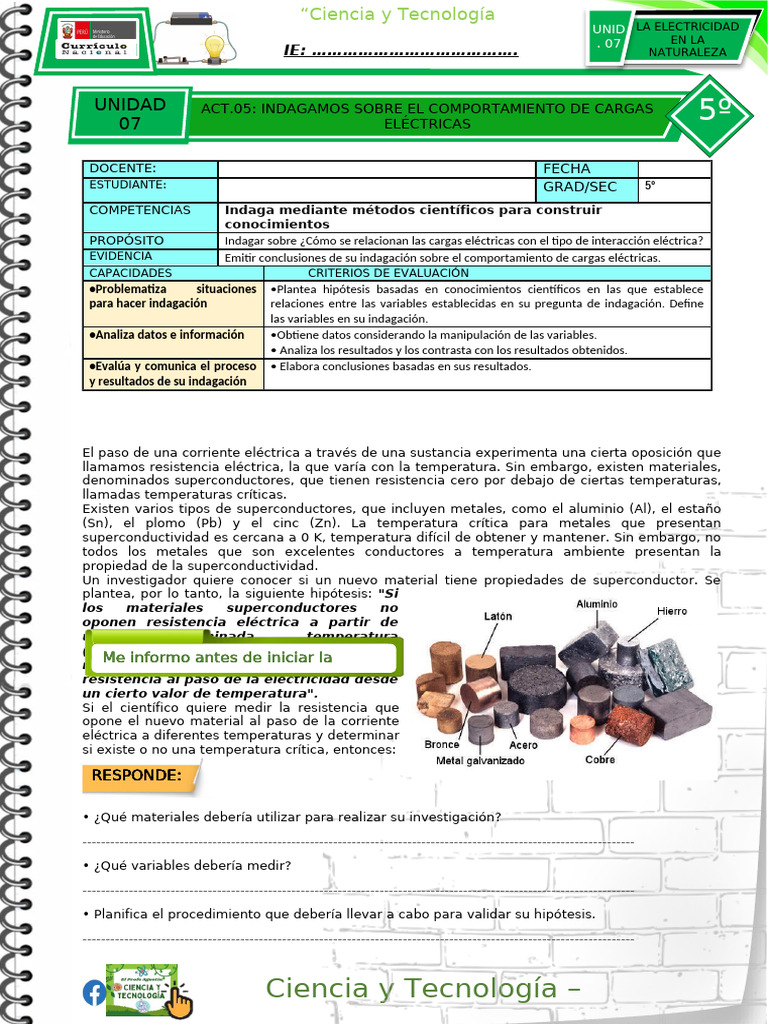 E-5º Act 5 - Cyt-Und 7 | PDF