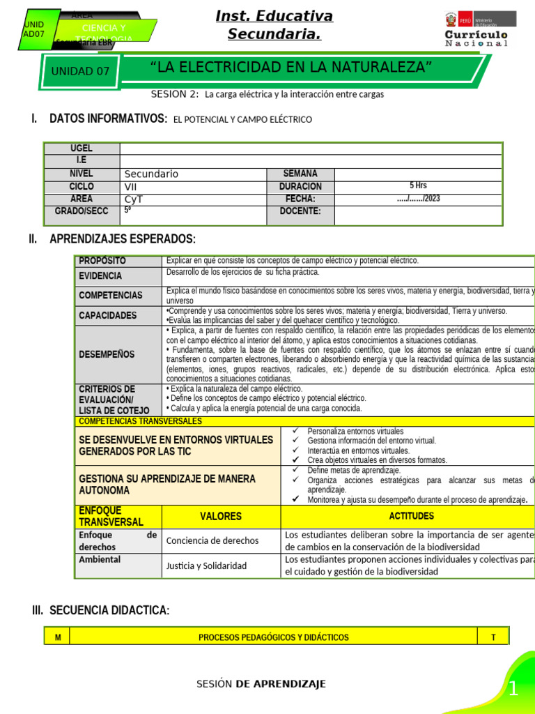 B-5º Ses Act 2-Cyt-Und 7 | PDF