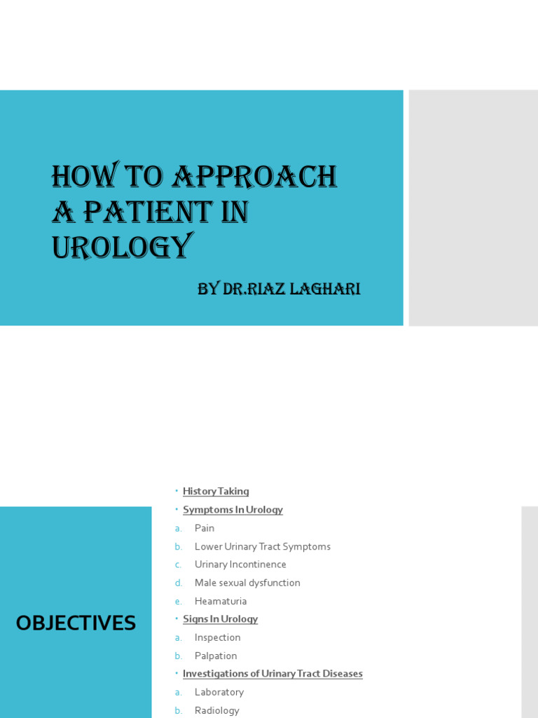 Urology Sign - Symptoms-2021 | PDF | Urinary System | Science & Mathematics