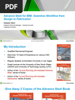 Advance Steel Model in Pure AutoCAD | PDF | Auto Cad | Autodesk
