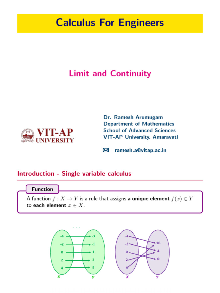 Limit and Continuity | PDF