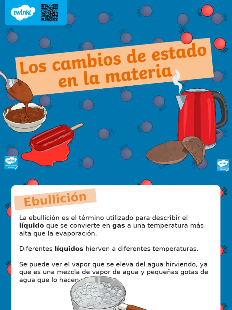 CL CN 1676987680 Powerpoint Los Cambios de Estado en La Materia | PDF