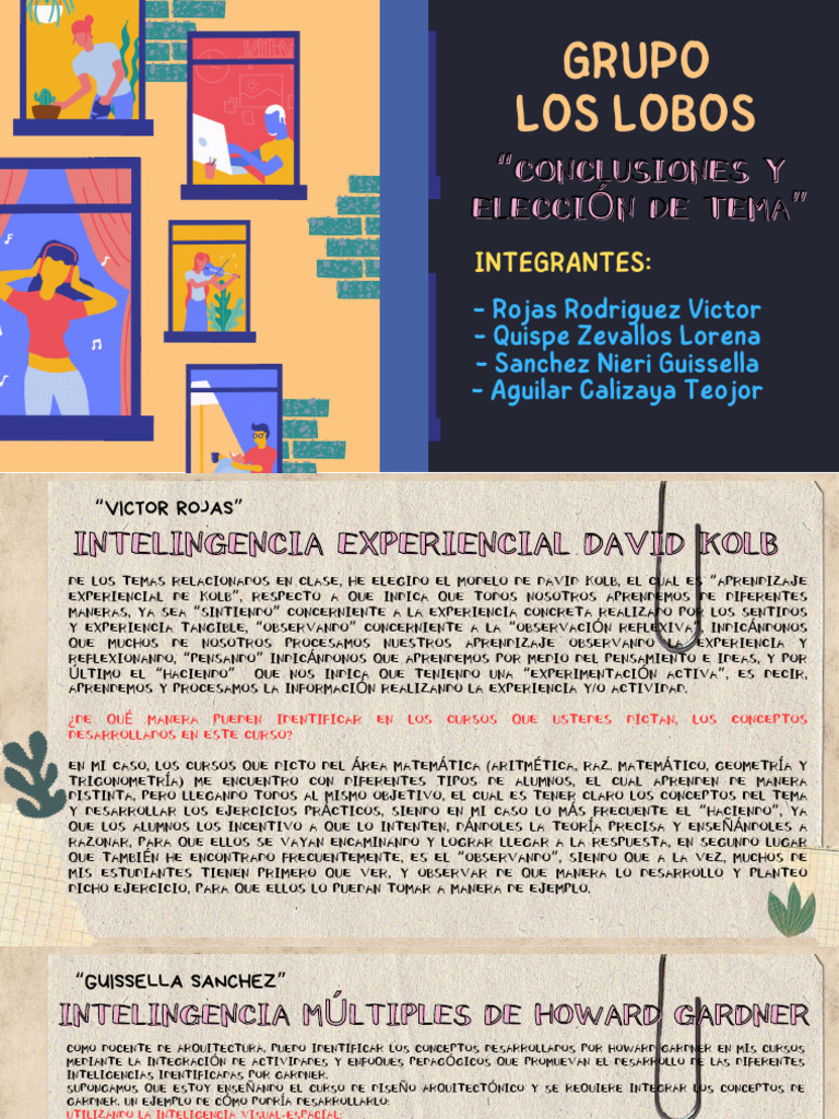 Actividad Final - Los Lobos | PDF