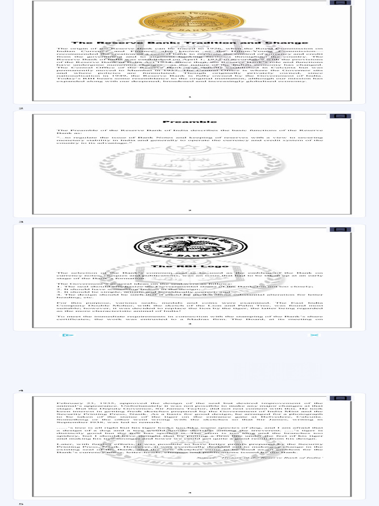 RBI Project PDF | PDF