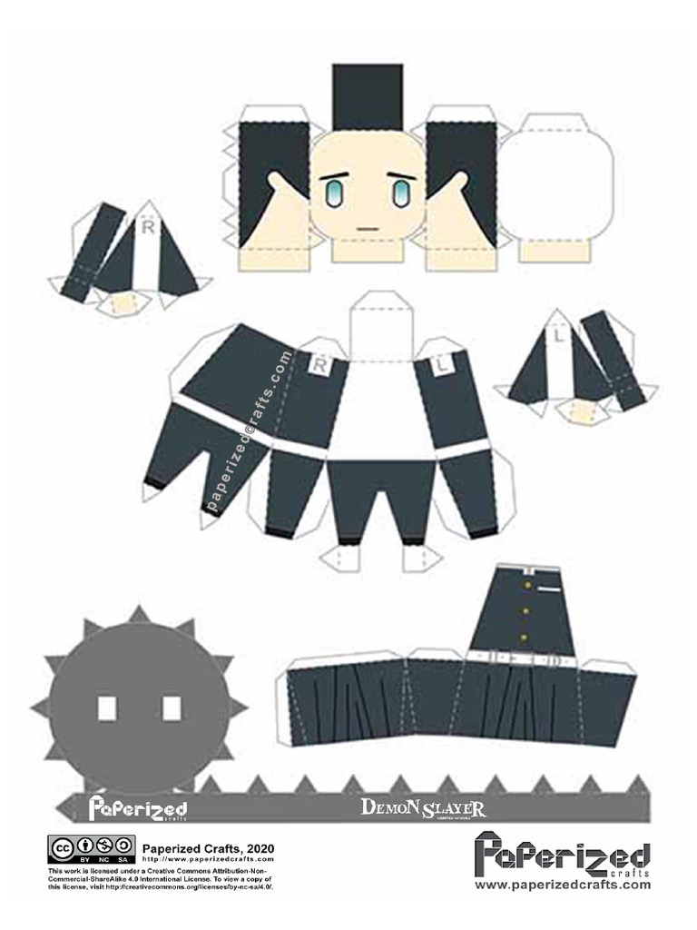 Demon Slayer - Muichiro Tokito Paperized | PDF