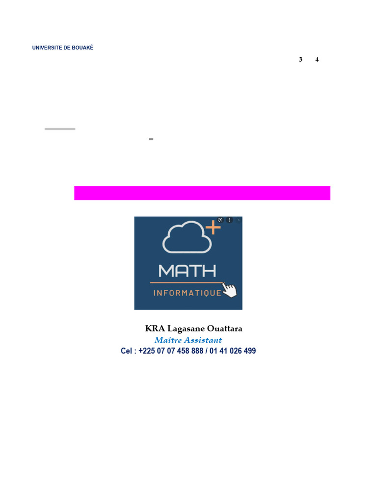 Support de Cours de Thematiques Des Bases de Donnees | PDF