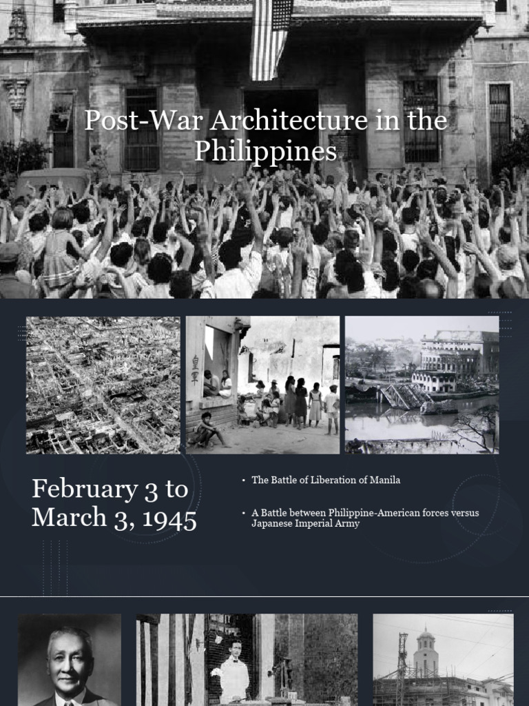 Post War Architecture in The Philippines | PDF