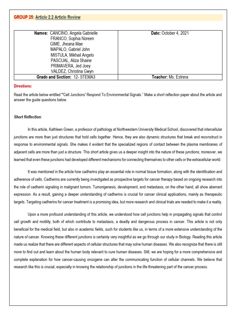 Activity 2.2 Article Review | PDF
