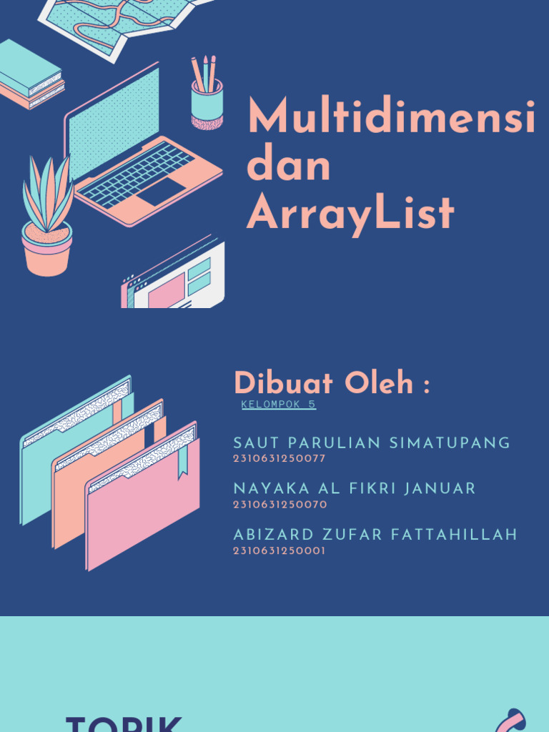 Array Multidimensi Dan Array List Pdf 9204
