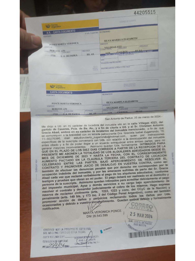 Carta Documento | PDF