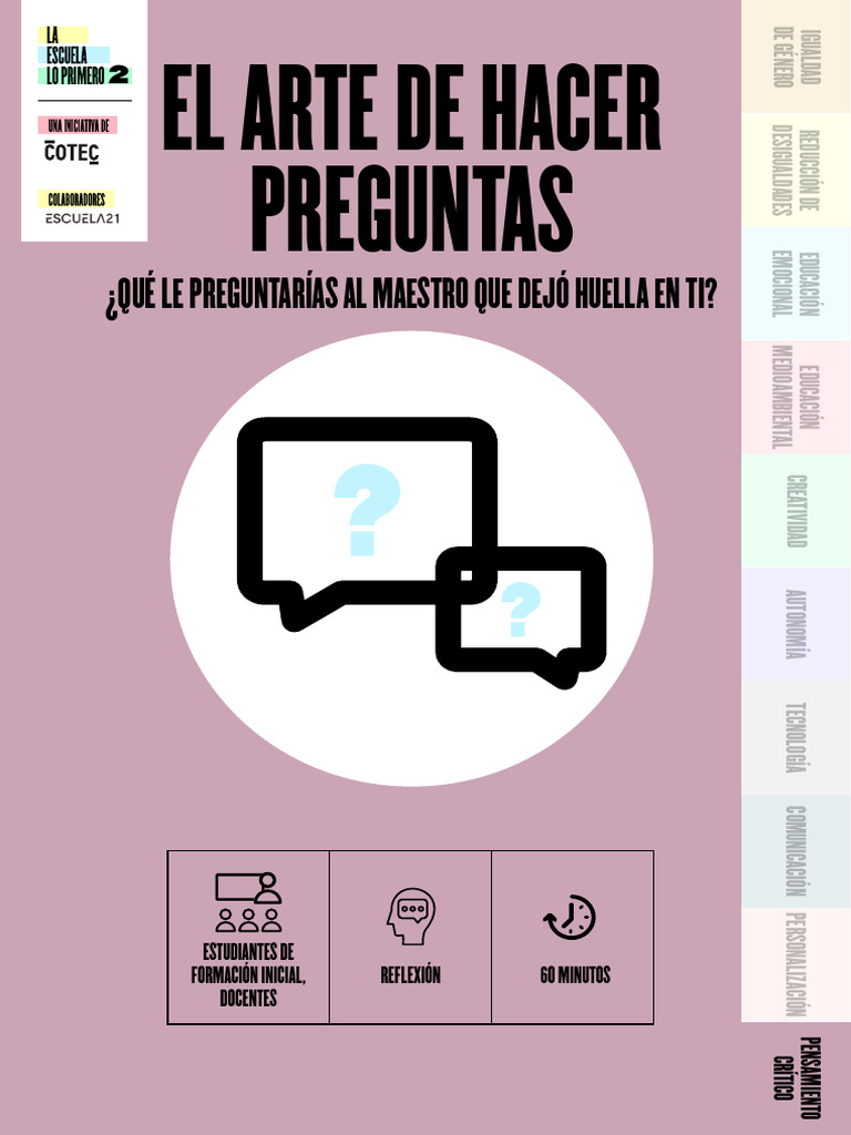El Arte de Hacer Preguntas | PDF