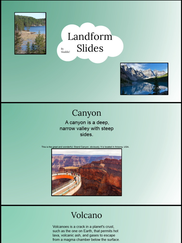 landforms | PDF