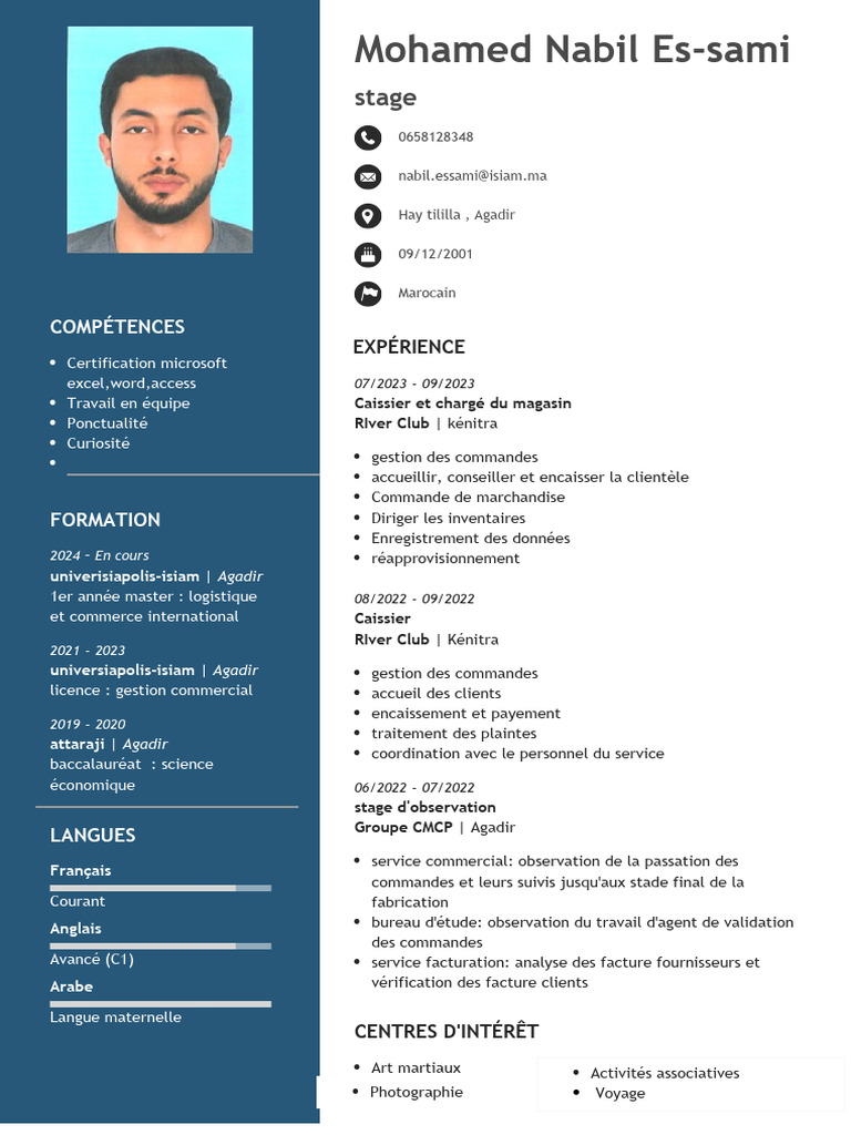 Mon CV | PDF