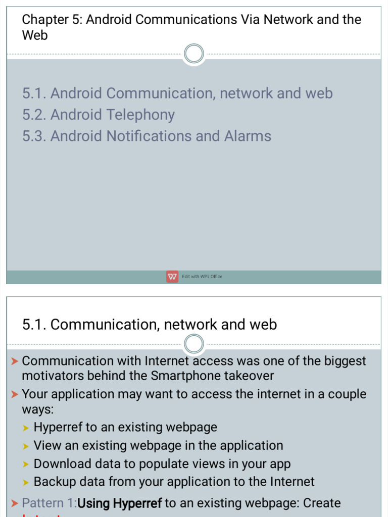 MAD-CH-5-Communications Via Network and The Web | PDF