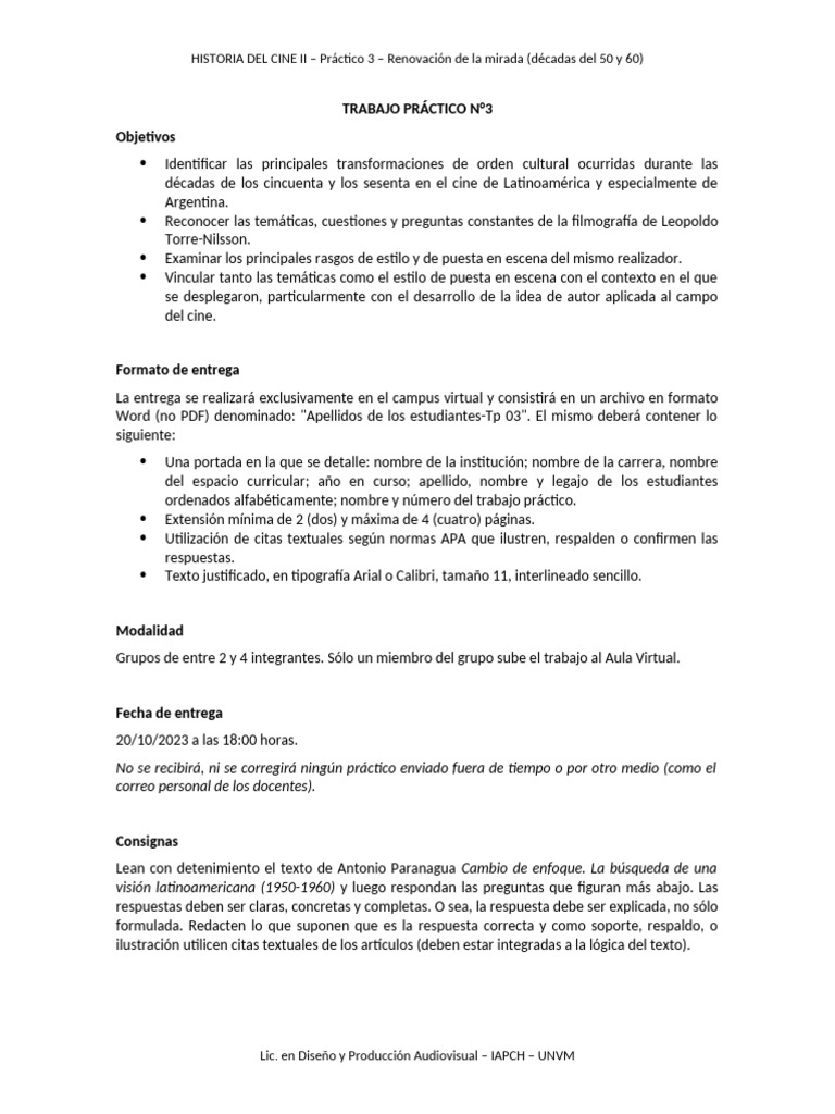 HDC II Tp03 1950-1960 2023 | PDF