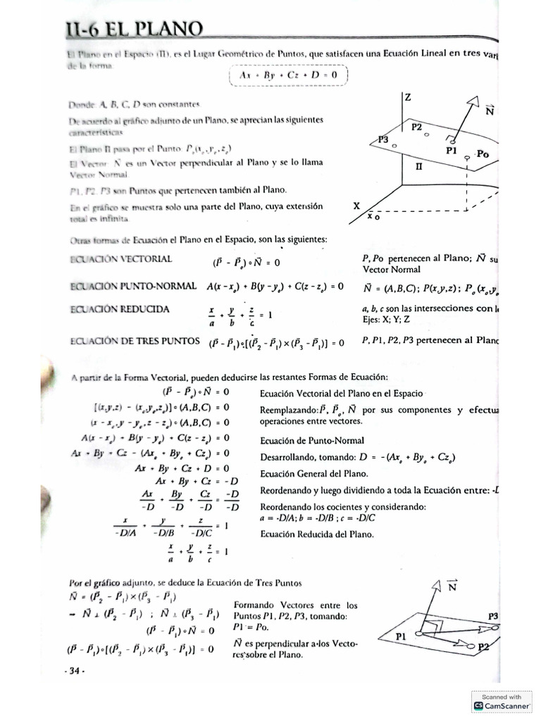 Geo Analitica Espacio Plano Mejia Otondo Josseph | PDF