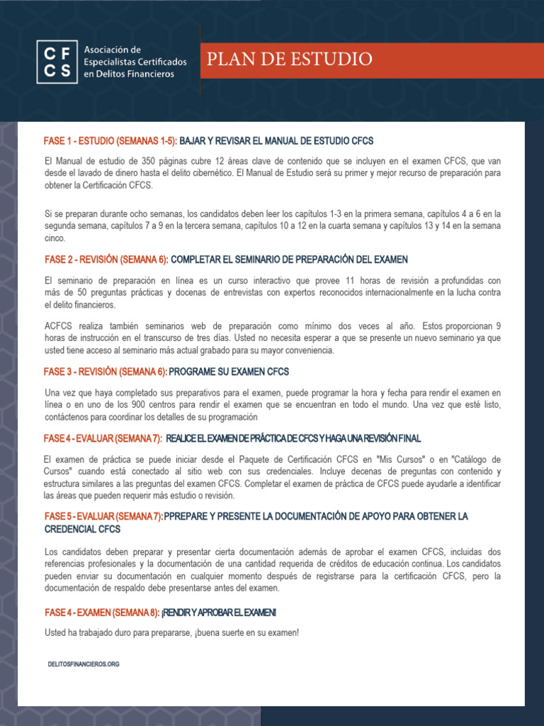 Plan de Estudio | PDF