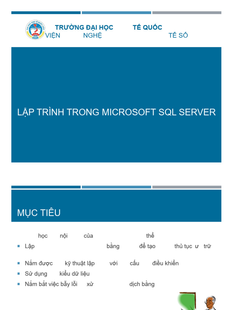 Modun 3 - Lap Trinh Trong MS SQL Server | PDF