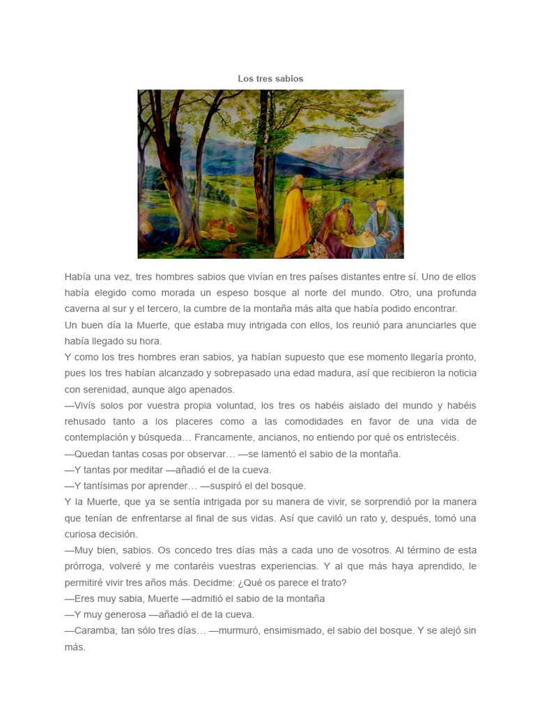 Los Tres Sabios | PDF