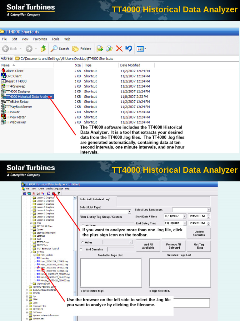 TT4000 Historical Data Analyzer | PDF