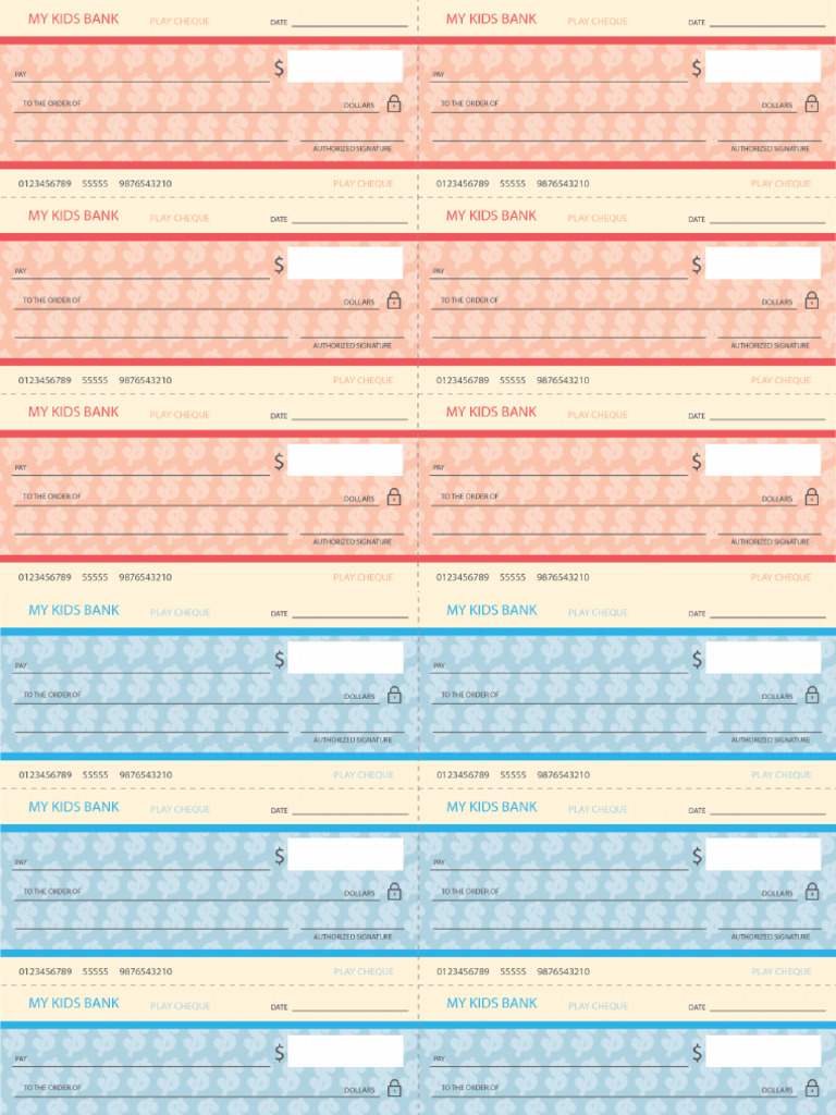 Mamaloveprint Money Cheque | PDF