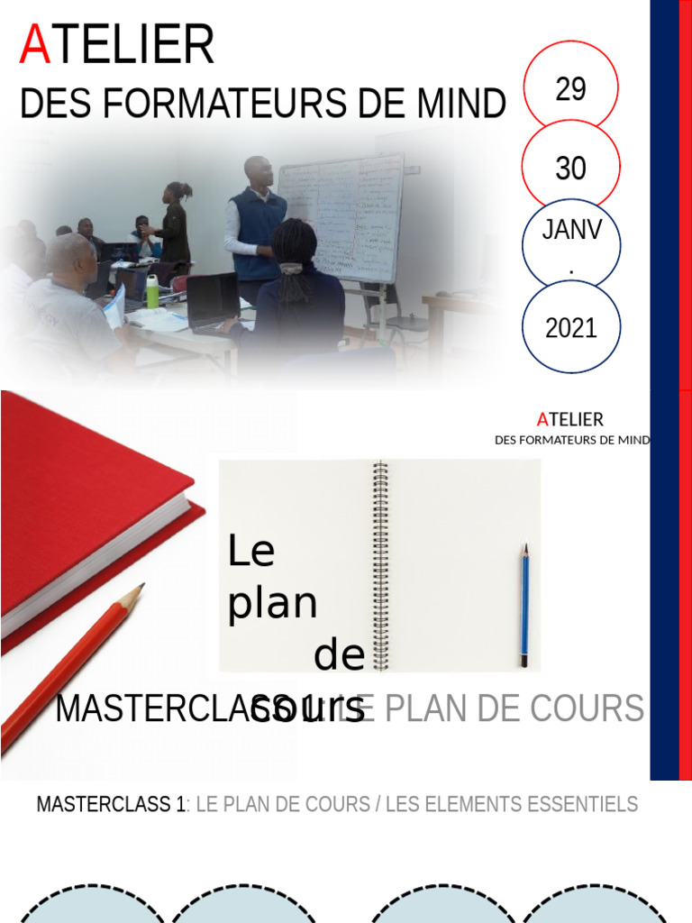 Masterclass-Plan de Cours1 | PDF