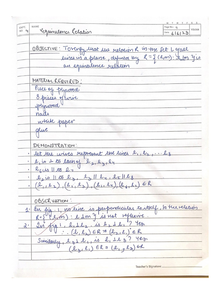 R&F Equivalence | PDF