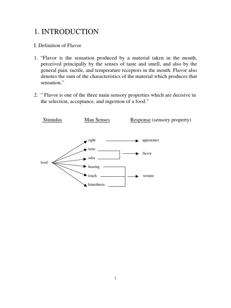 Understanding Flavor Chemistry | PDF | Wellness