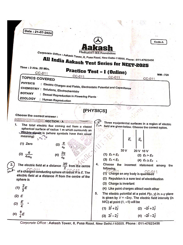 Aiats 01 Oym Practice | PDF