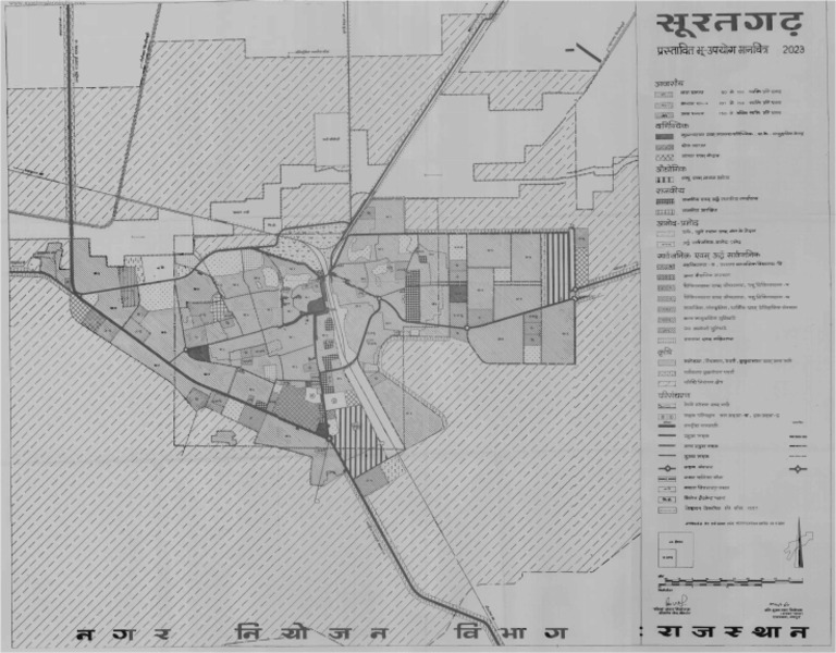 Suratgarh Master Development Plan 2023 Map | PDF