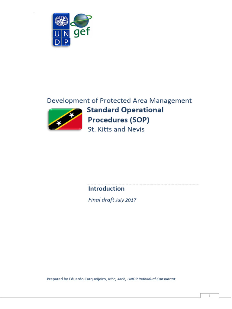 July - Final Draft SOP Introduction | PDF