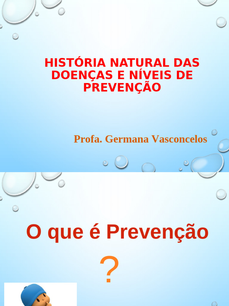 AULA 3 - Historia Da DoenÃ A | PDF