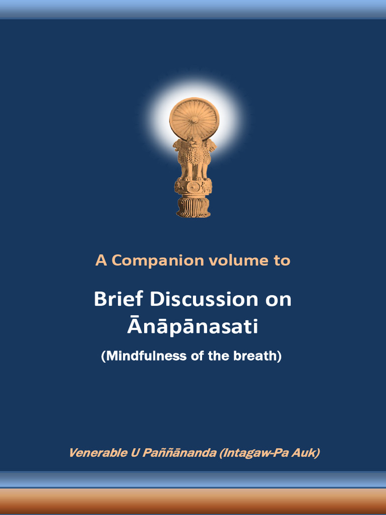 Anapanasati (ENGLISH) - Sayadaw Panyananda (Intagaw-Pa Auk) | PDF