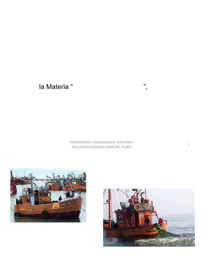 AB 2022 Unidad Nro 23 Buques Pesqueros | PDF