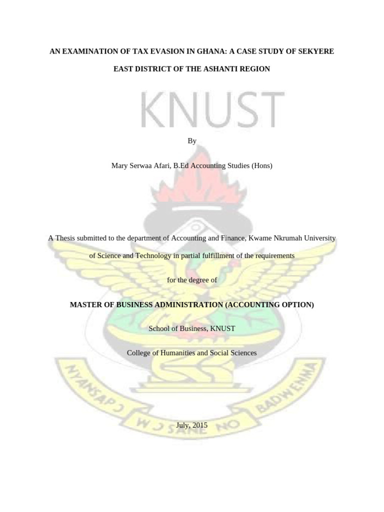 Mary Serwaa Afari | PDF