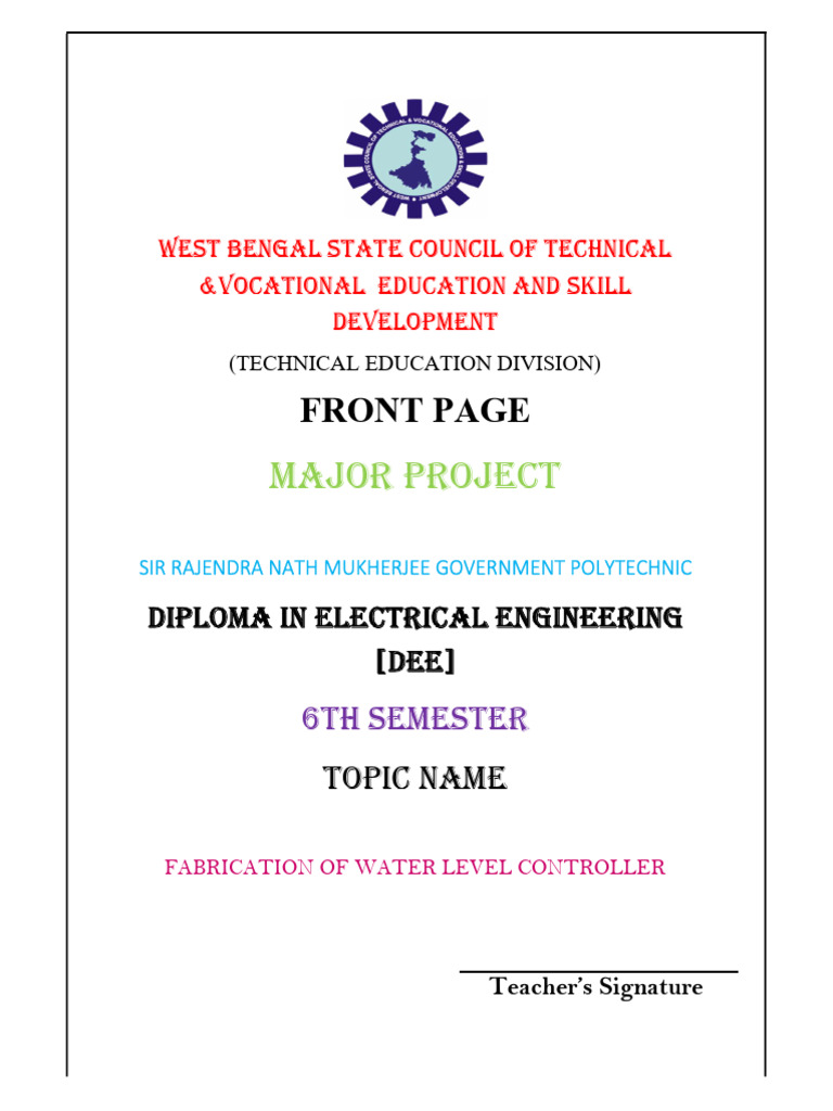 Major project final report | PDF