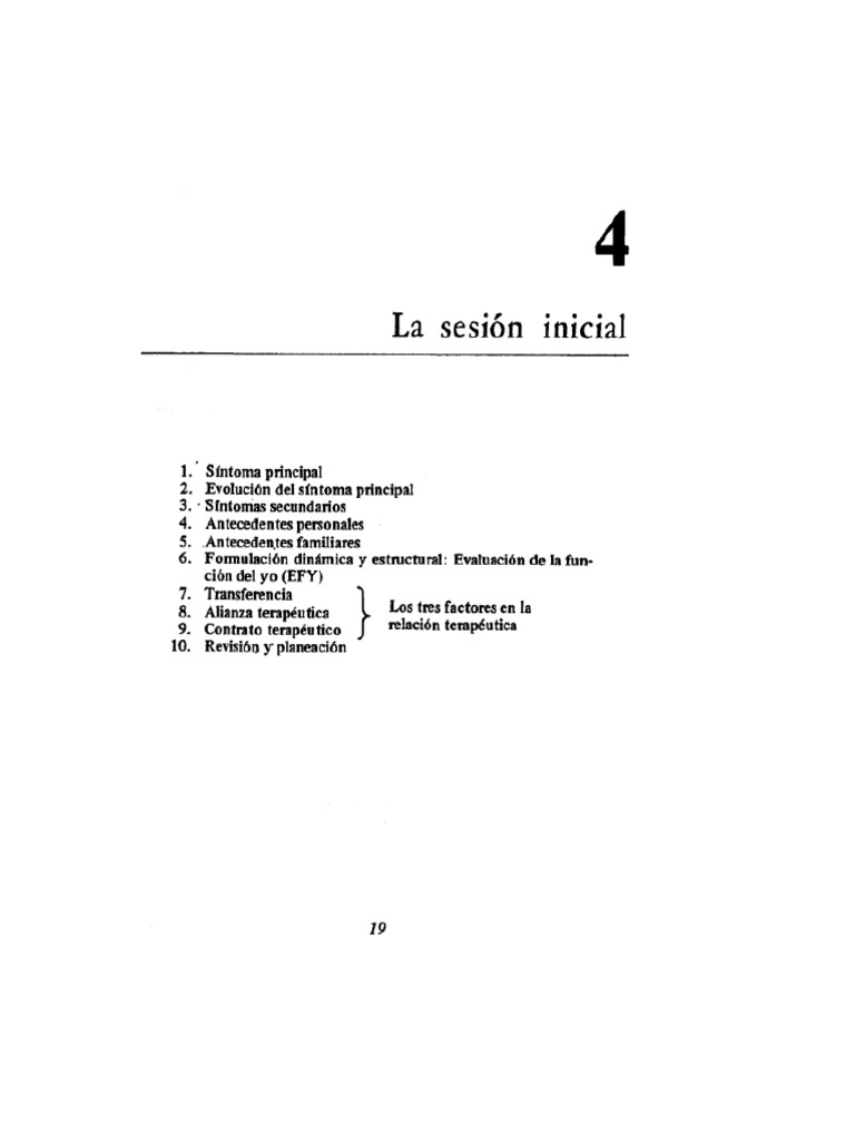 Sesion Inicial | PDF