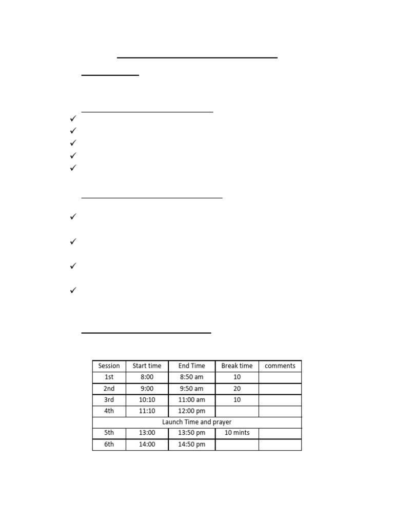 Technical Proposal For Training Program | PDF