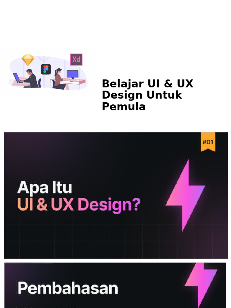 UI & UX Design Untuk Pemula | PDF