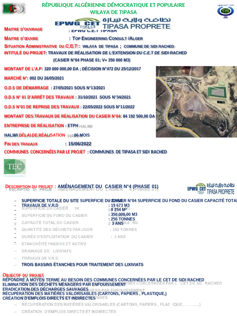 T E C /A: : Epwg C.E.T Tipasa | PDF