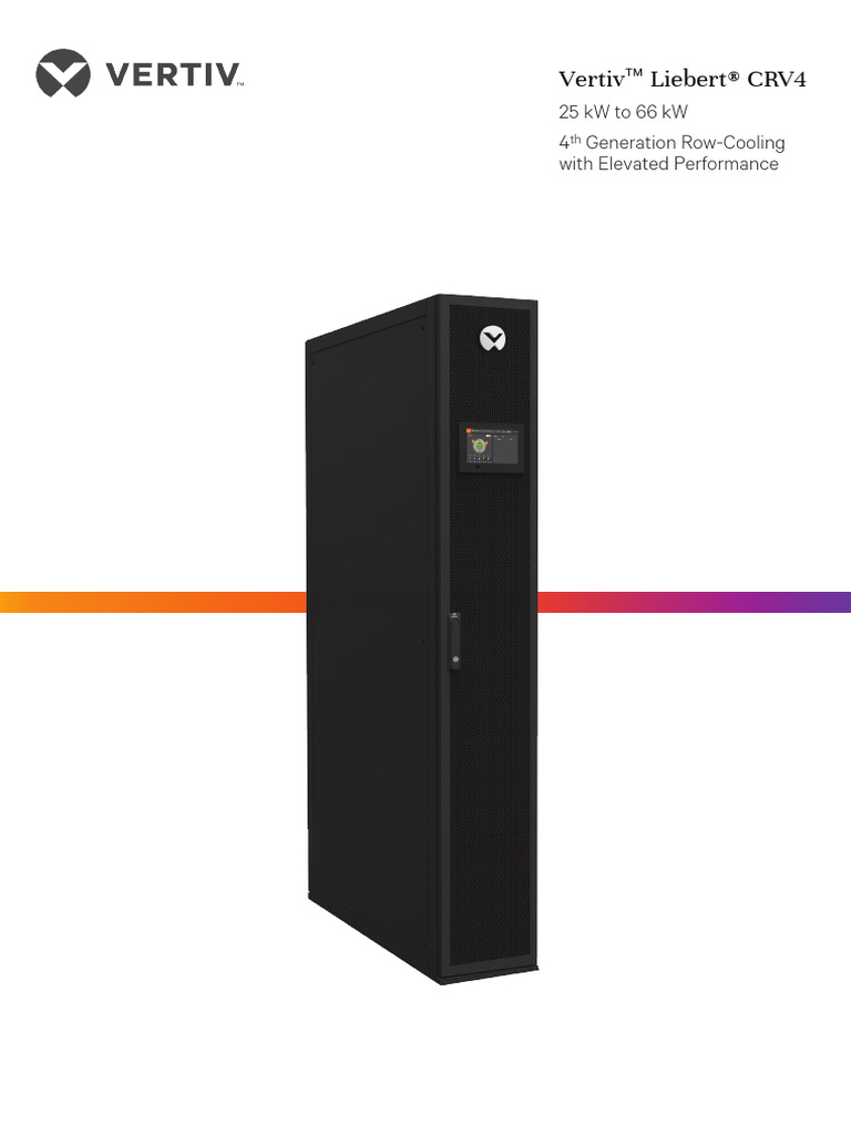 Liebert CRV4 25 To 66 KW 380 & 460V Brochure Latam May 23 | PDF